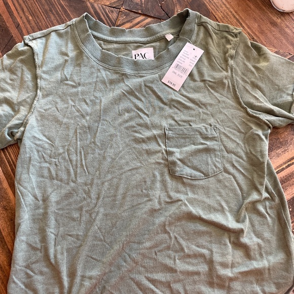 PacSun | Tops | Sage Green Crop Tee | Poshmark